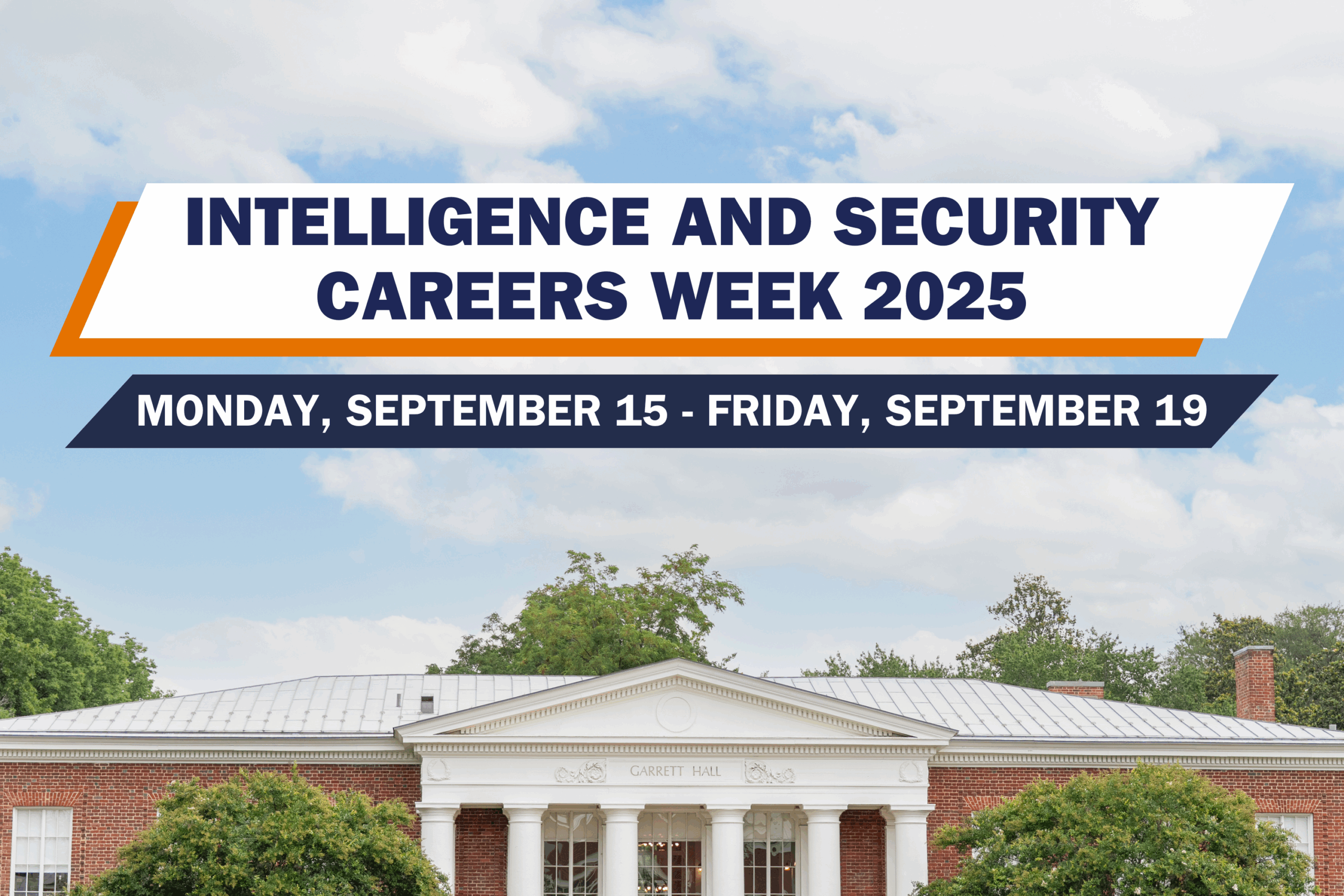 Intelligence and Security Careers Week 2025 Kicks Off Next Week at UVA ...